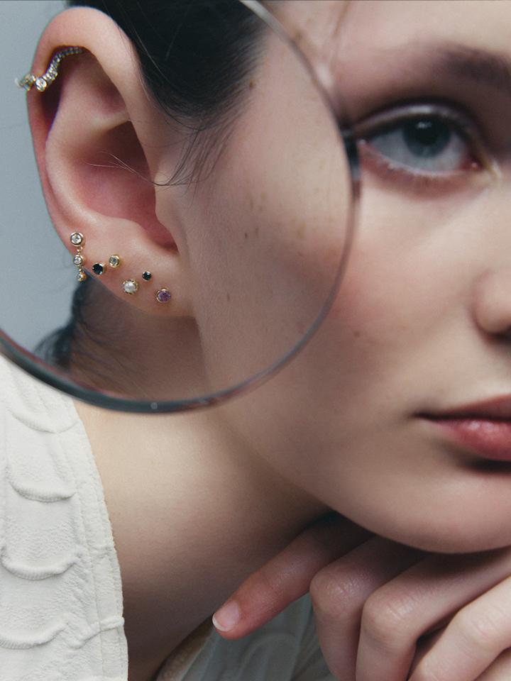 Small Dot Piercing Stud | Maria Black