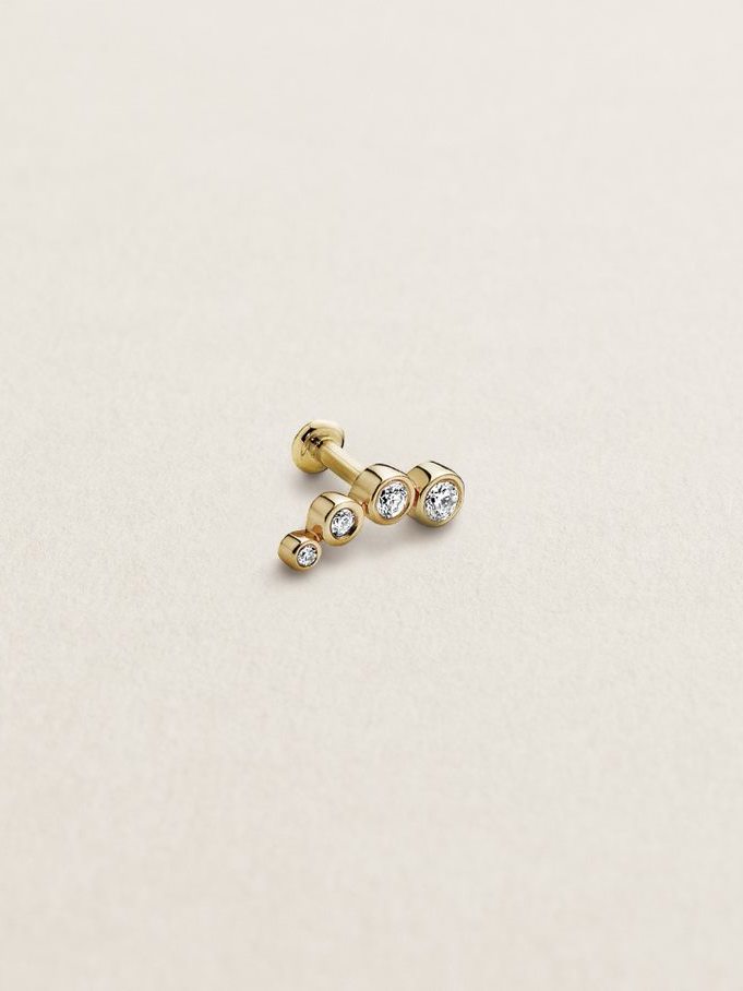 Loren Recht Piercing Ohrstecker | Maria Black