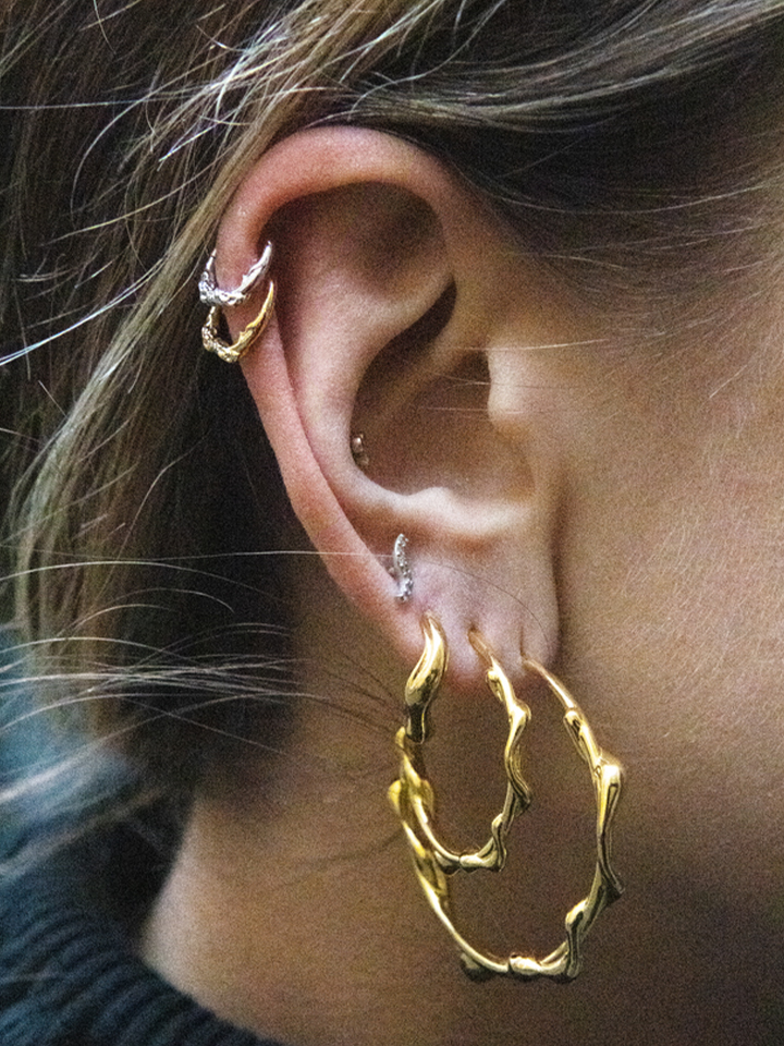 Twig Piercing Stud | Maria Black
