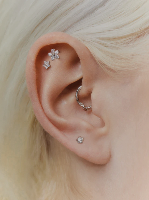 Twig Piercing Stud | Maria Black