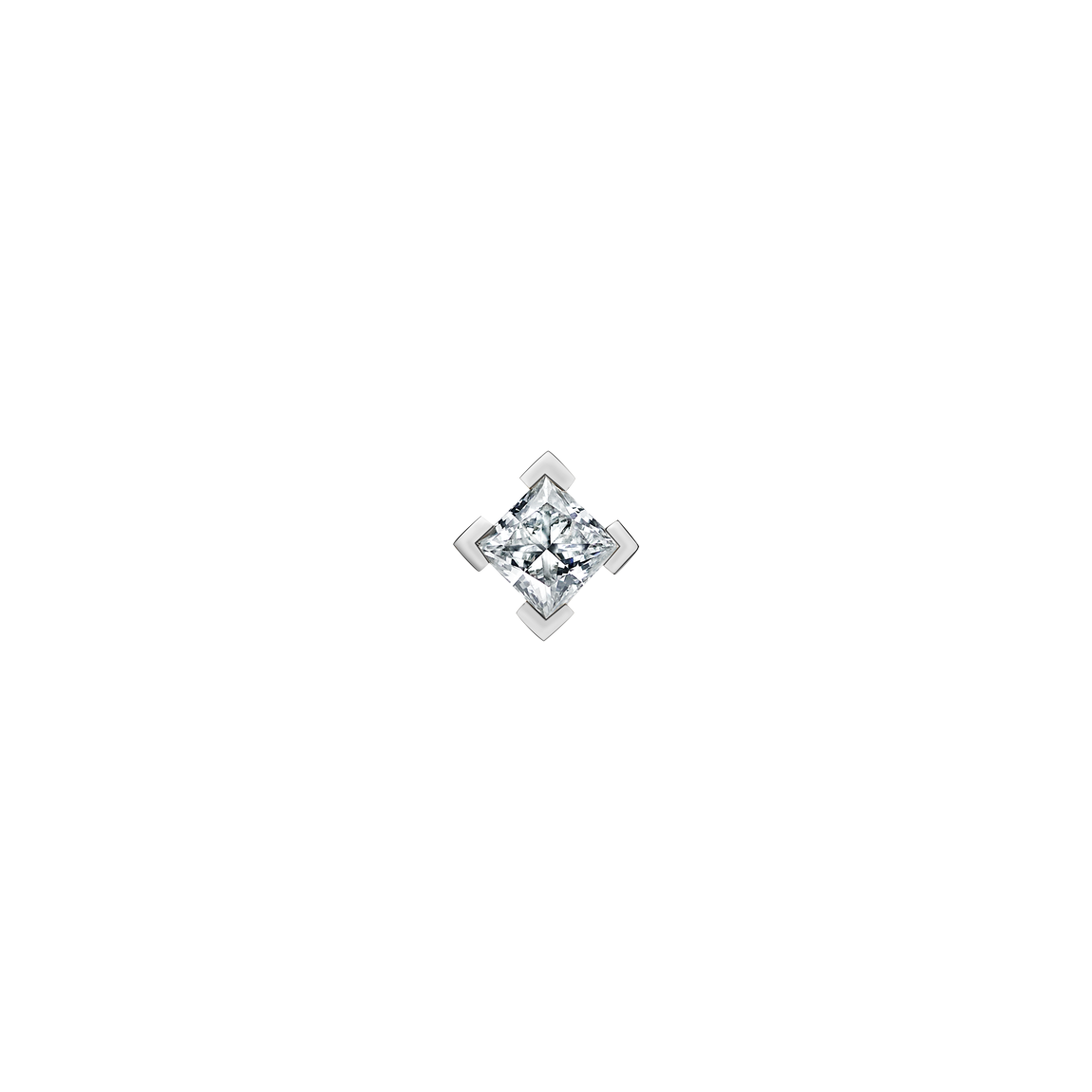 Modular Square Stud WG14K | Maria Black